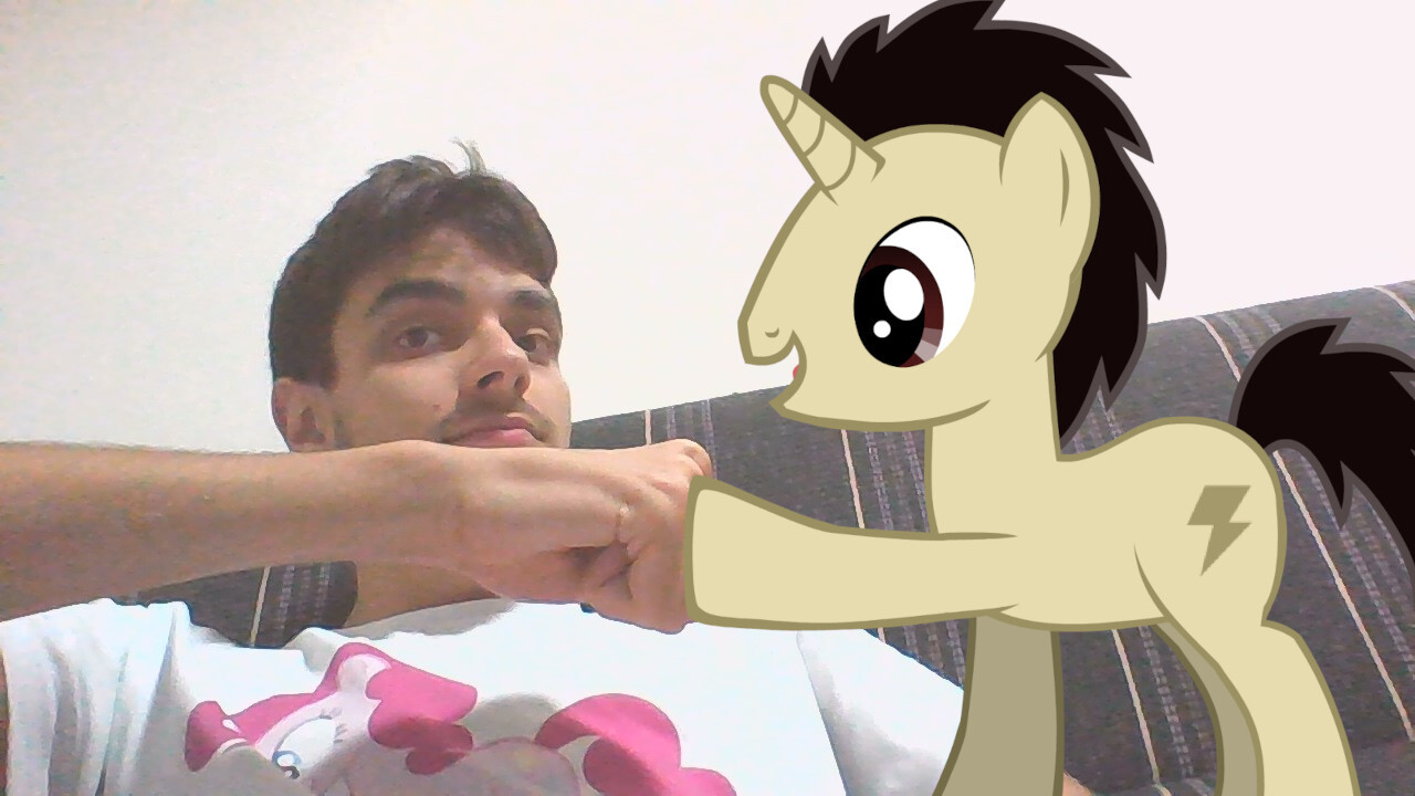 #2935493 - safe, pinkie pie, oc, oc:power bolt, human, pony, unicorn, g4, brony, clothes ...