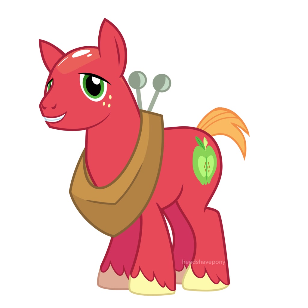 #2935841 - safe, artist:headshavepony, big macintosh, earth pony, pony ...