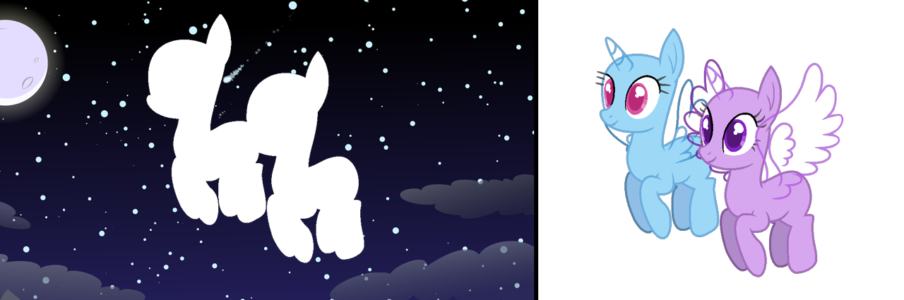 #2936460 - safe, artist:loladreamteam, artist:tridashie, rainbow dash, twilight sparkle, alicorn ...