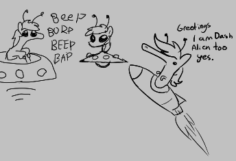 #2937306 - safe, artist:kabayo, rainbow dash, alien, alien pony, pony ...