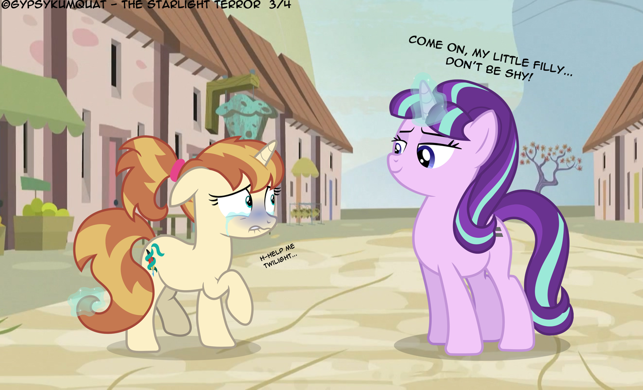 #2920320 - safe, artist:gypsykumquat, starlight glimmer, oc, oc ...