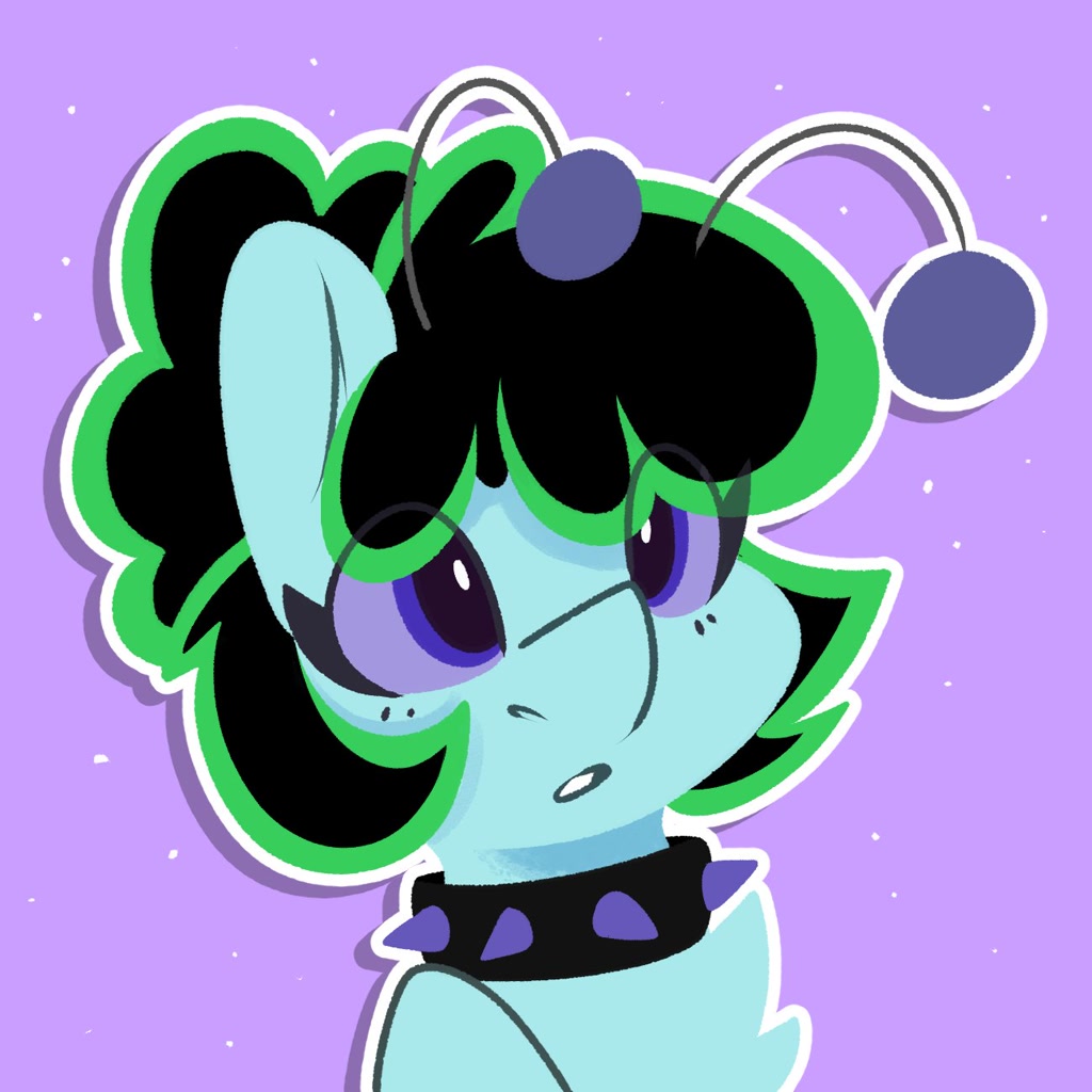 #2920689 - safe, artist:modularpon, oc, oc only, alien, alien pony ...