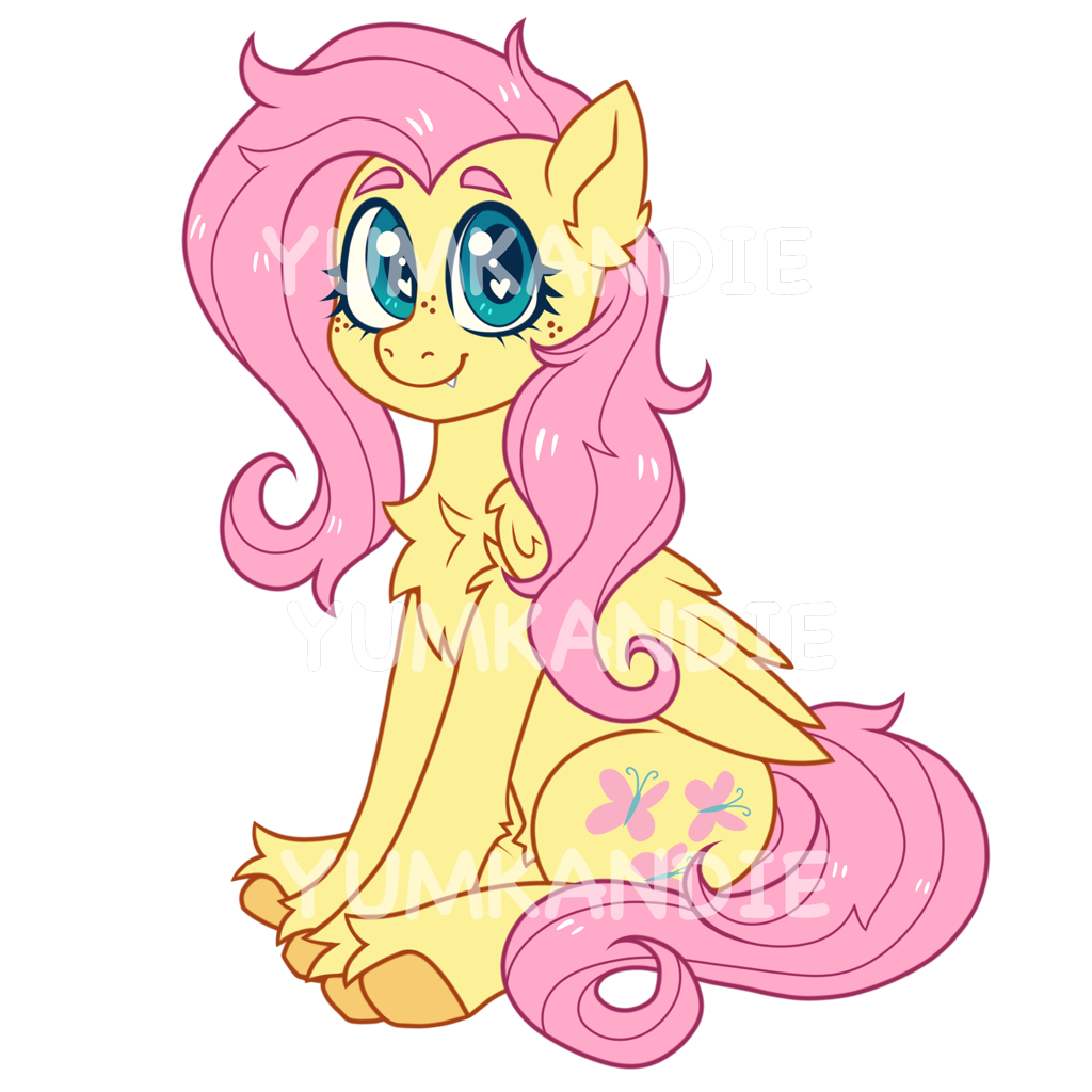#2921442 - safe, artist:yumkandie, fluttershy, pegasus, pony, g4, chest ...