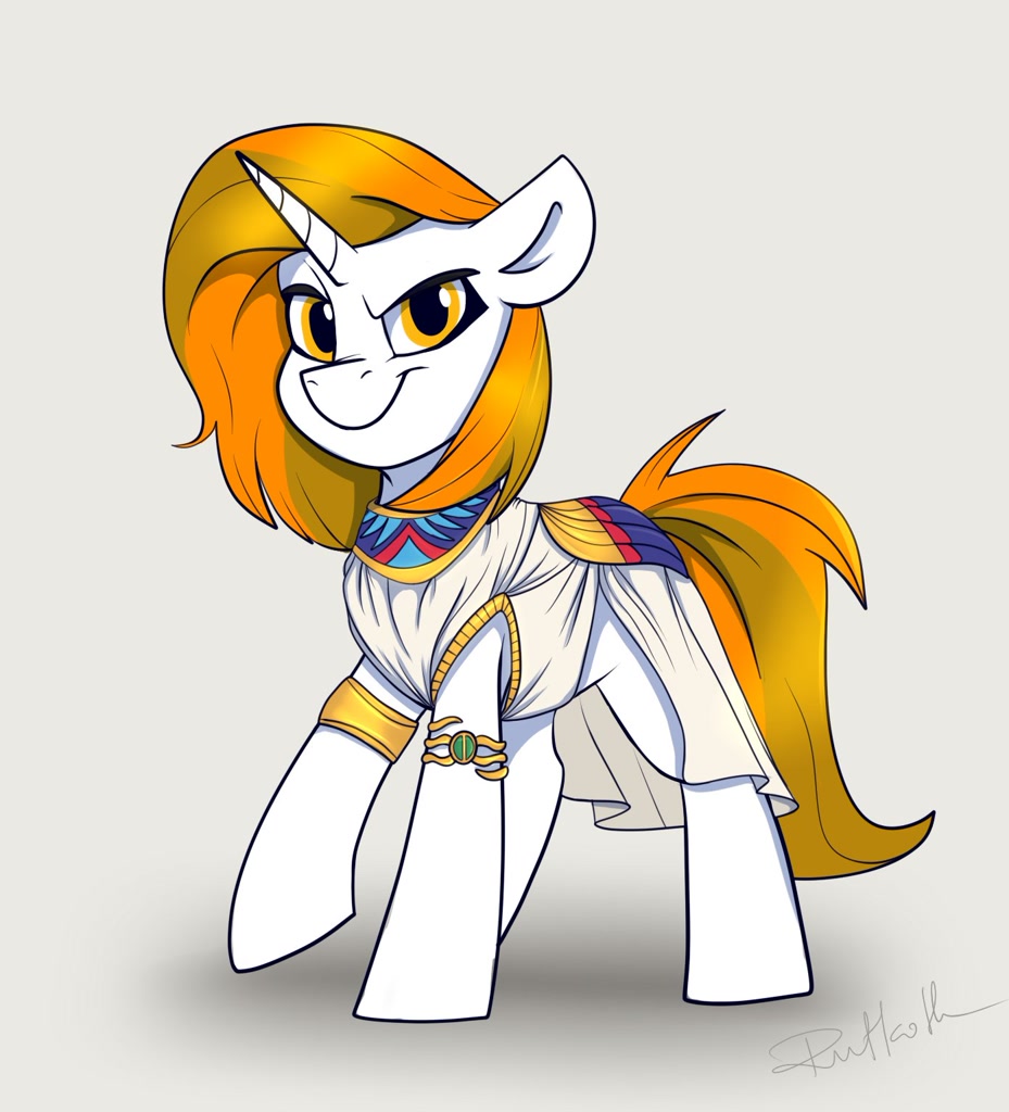 #2924202 - safe, artist:rutkotka, oc, oc only, oc:aurora shinespark, pony, unicorn, commission ...