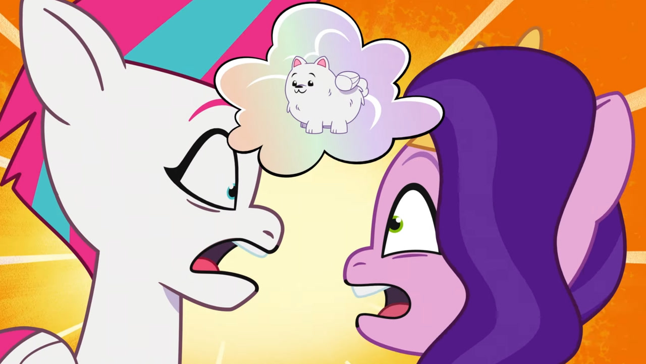 #2939027 - safe, screencap, cloudpuff, pipp petals, zipp storm, dog ...