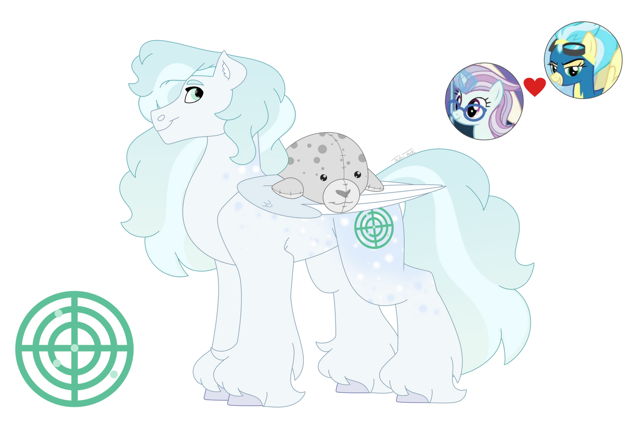 #2944753 - safe, artist:itstechtock, misty fly, north point, oc, oc:arctic fog, pegasus, female ...