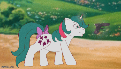 #2945328 - safe, artist:shirofluff, gusty, pony, unicorn, g1, animated ...