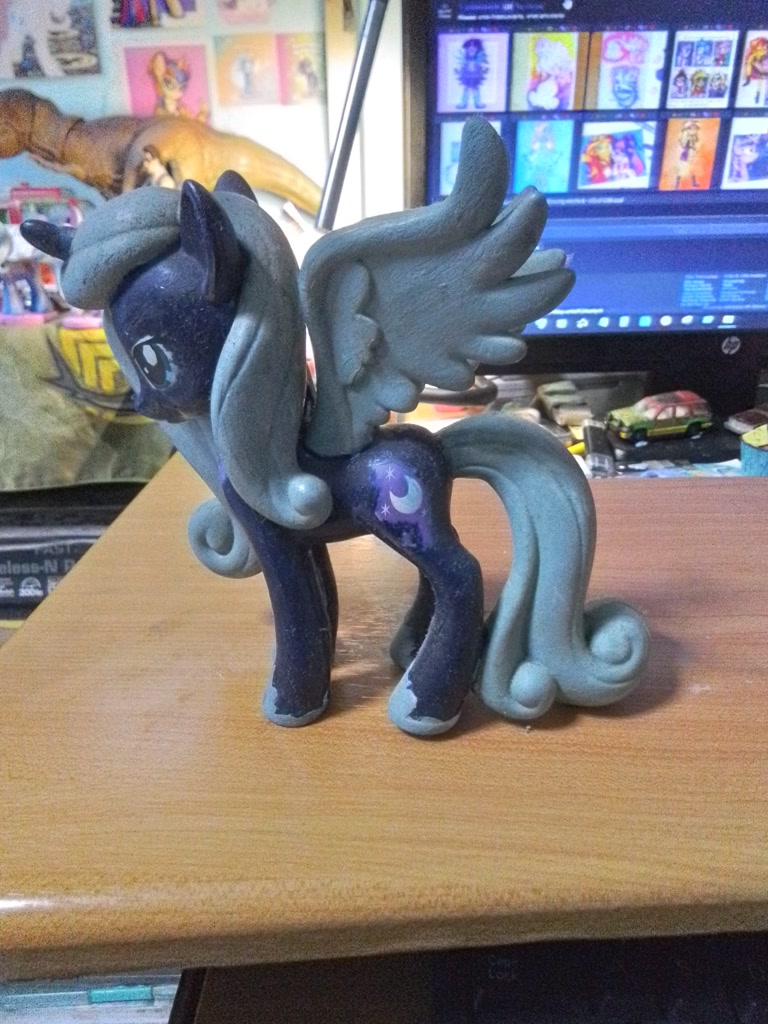 #2949132 - safe, princess luna, customized toy, irl, photo, solo, toy ...