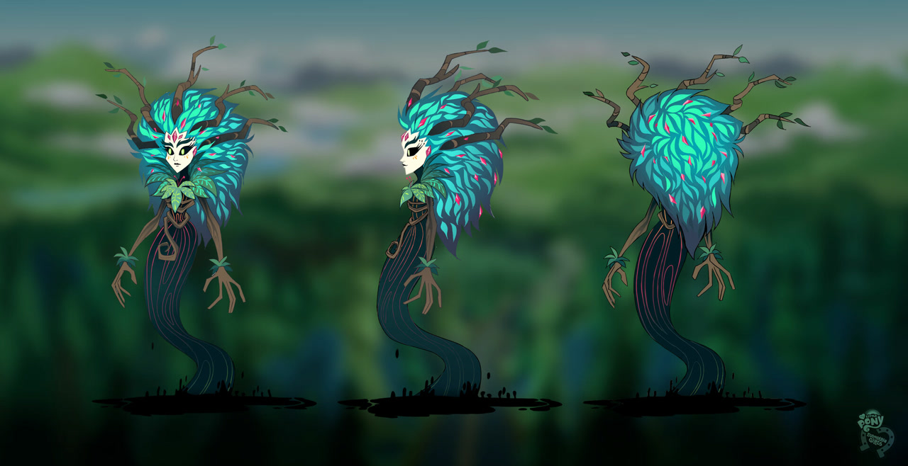 #2949470 - safe, artist:madisontuff, gaea everfree, equestria girls, g4 ...