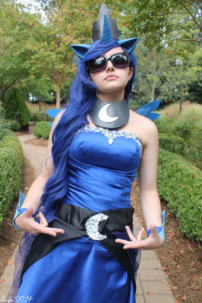 #2950809 - safe, artist:artisticdoe, princess luna, human, bare ...