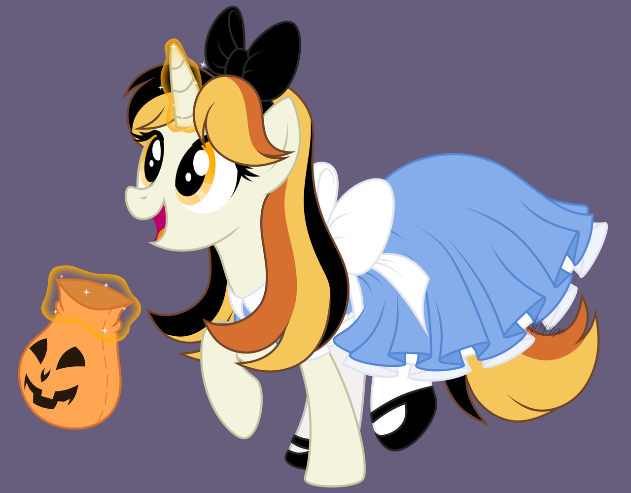 #2950934 - safe, artist:feather_bloom, oc, oc:candy corn, pony, unicorn ...