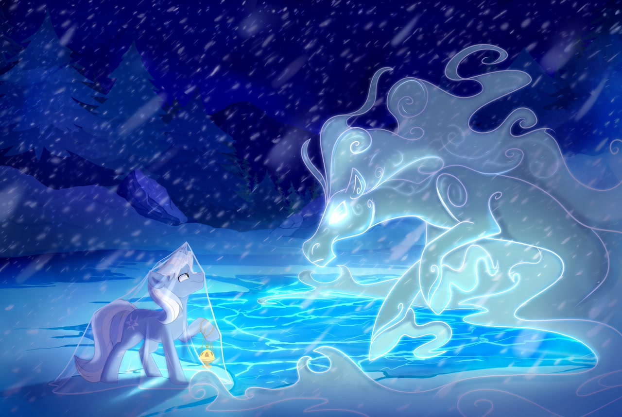 #2951272 - safe, artist:rutkotka, oc, oc only, oc:winter seraph, pony ...