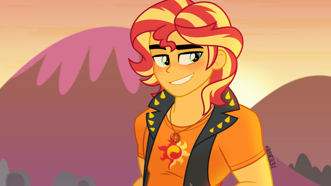 #2952203 - safe, artist:orin331, sunset shimmer, human, equestria girls ...
