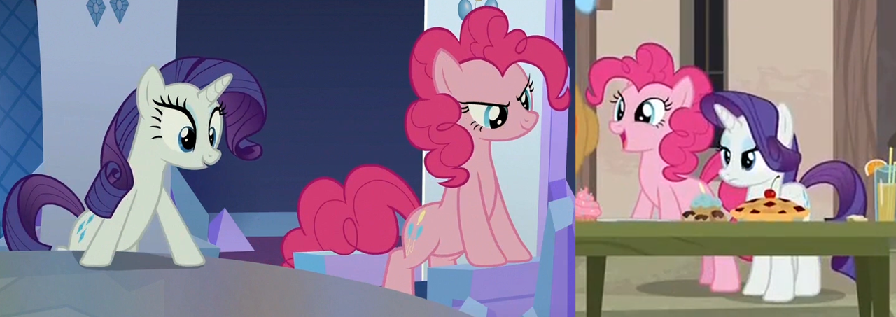 #2952691 - safe, edit, edited screencap, screencap, pinkie pie, rarity ...