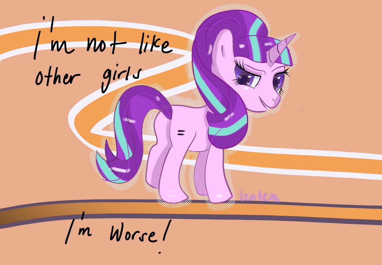 #2954301 - safe, artist:flutterten, starlight glimmer, pony, unicorn ...