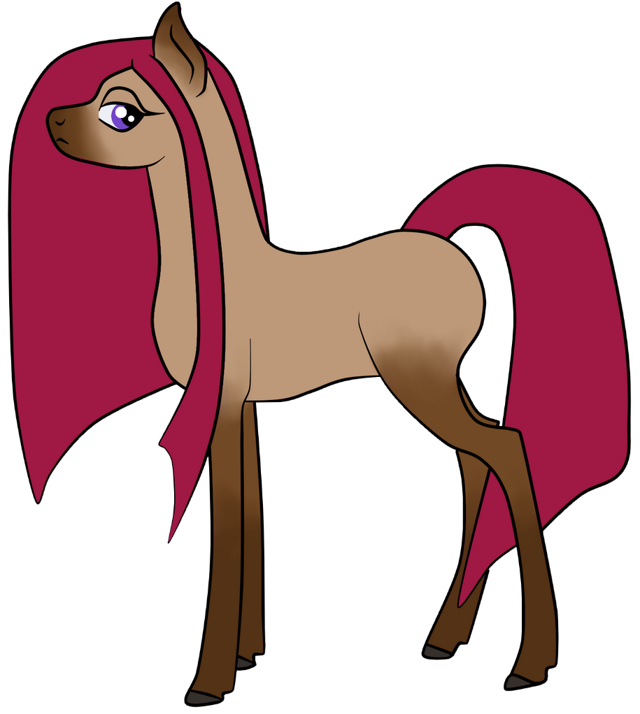 #2954368 - safe, artist:loopina, oc, oc only, oc:strawberry sand, saddle arabian, female, simple ...