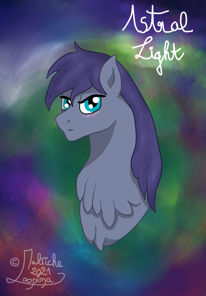 #2954428 - safe, artist:loopina, oc, oc:astral light, pegasus, pony ...