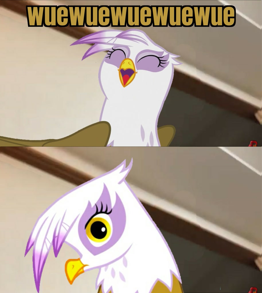 #2955132 - safe, edit, edited screencap, screencap, gilda, griffon, g4 ...