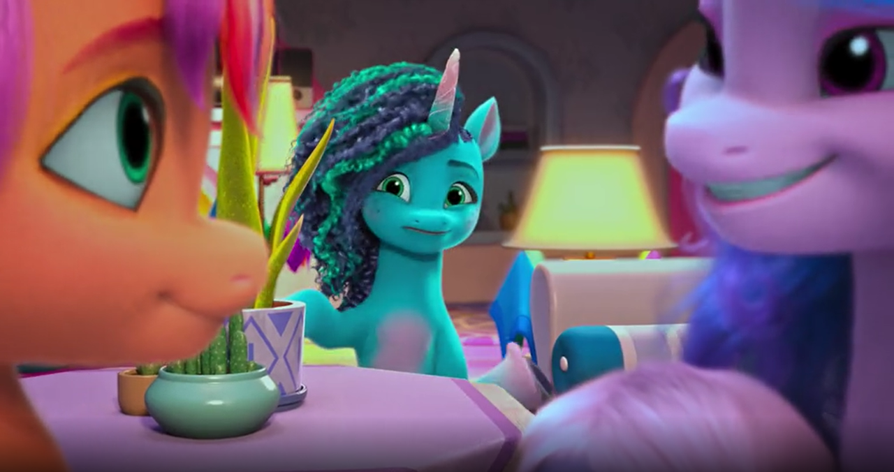 #2955196 - safe, screencap, izzy moonbow, misty brightdawn, sunny starscout, earth pony, pony ...