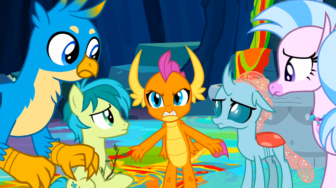 #2956810 - safe, screencap, gallus, ocellus, sandbar, silverstream ...