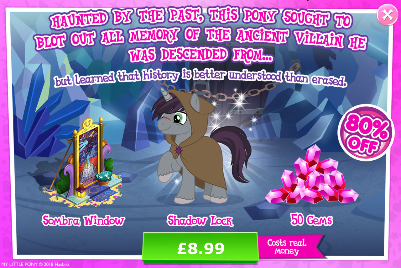 #2956975 - safe, gameloft, king sombra, shadow lock, pony, unicorn, idw ...