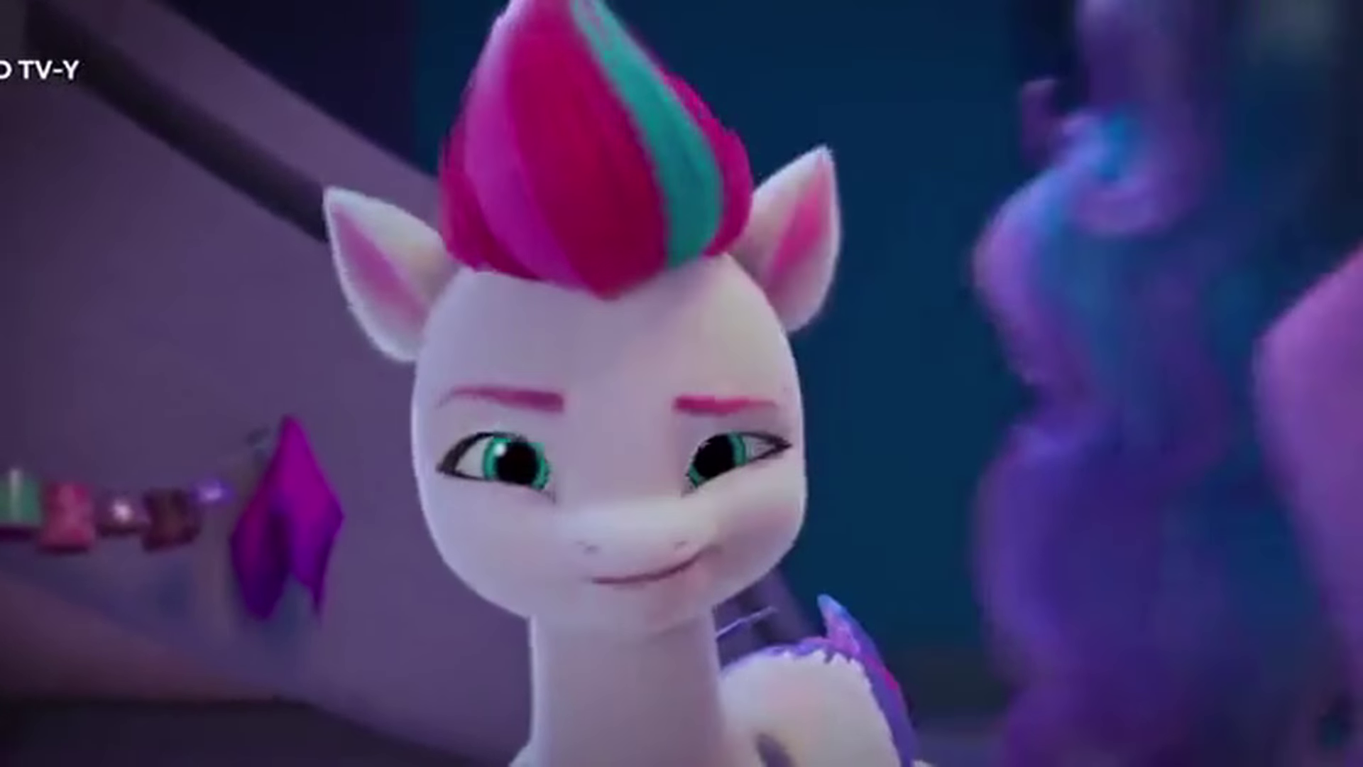 #2957176 - safe, edit, edited screencap, screencap, izzy moonbow, zipp ...