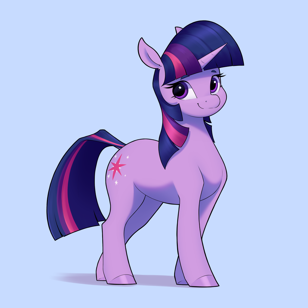 #2940092 - safe, artist:aquaticvibes, twilight sparkle, pony, unicorn ...