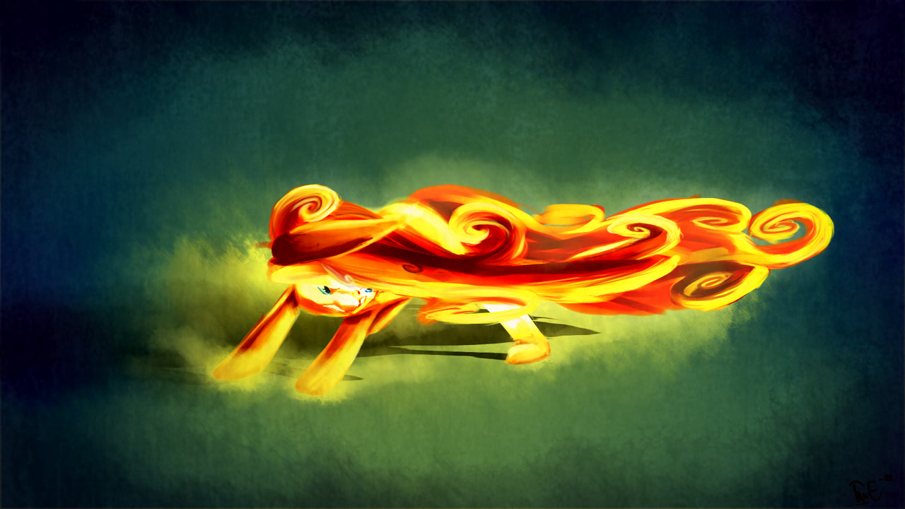 #2940108 - safe, artist:theartflower, oc, oc only, elemental, pony ...