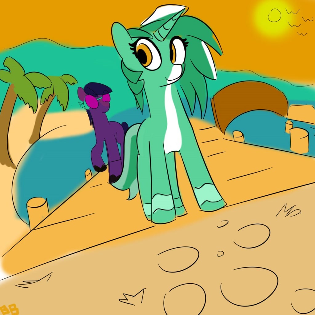 #2940244 - safe, artist:boxybrown, oc, earth pony, pony, unicorn, earth ...