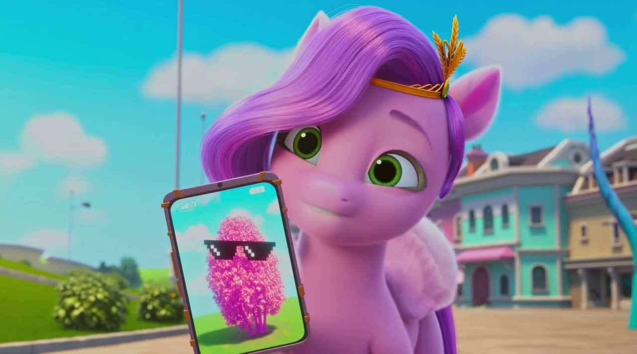 #2957847 - safe, screencap, hitch trailblazer, jazz hooves, mayflower ...