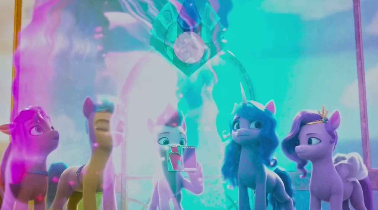 #2957880 - safe, screencap, hitch trailblazer, izzy moonbow, pipp ...