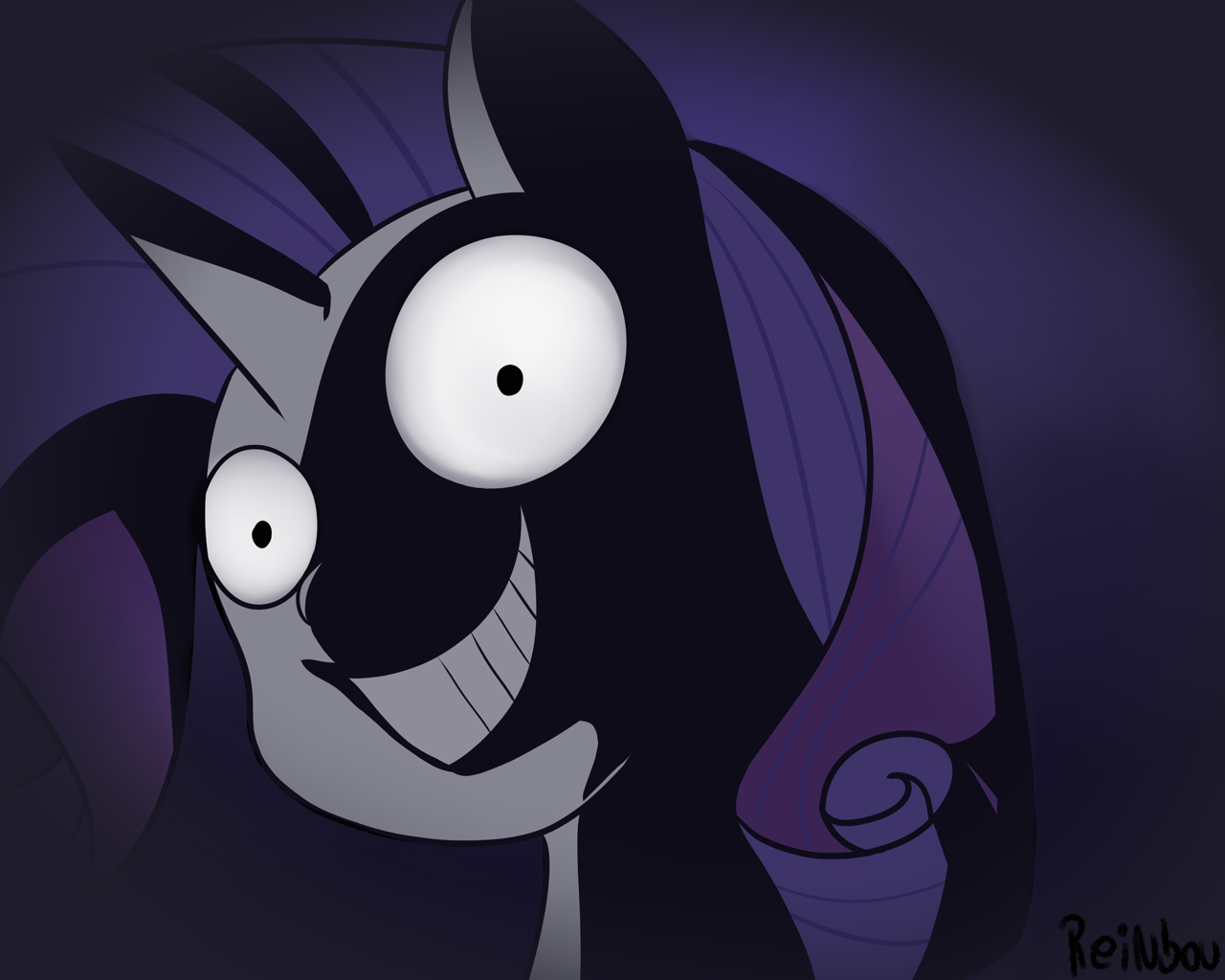 #2940730 - semi-grimdark, artist:reinbou, rarity, pony, unicorn, g4 ...