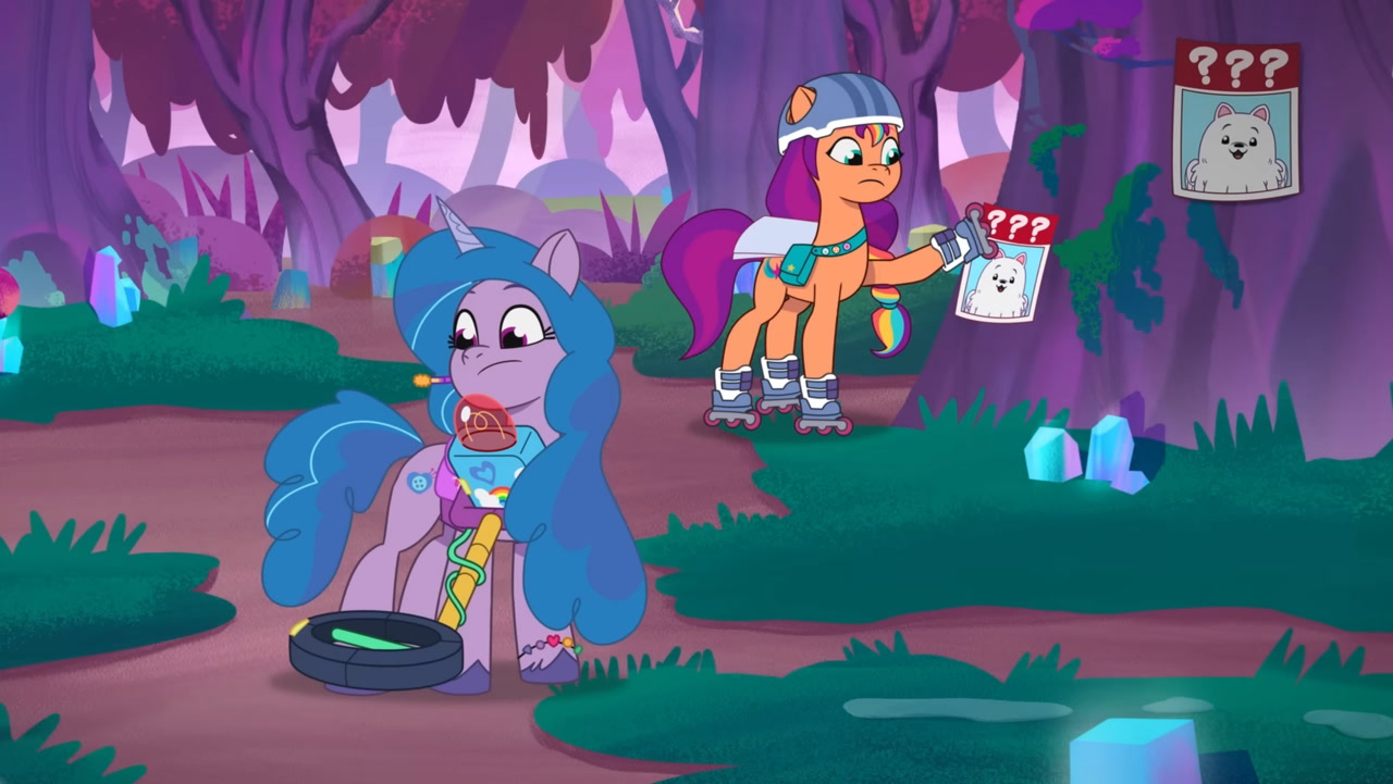 #2940899 - safe, screencap, cloudpuff, izzy moonbow, sunny starscout ...