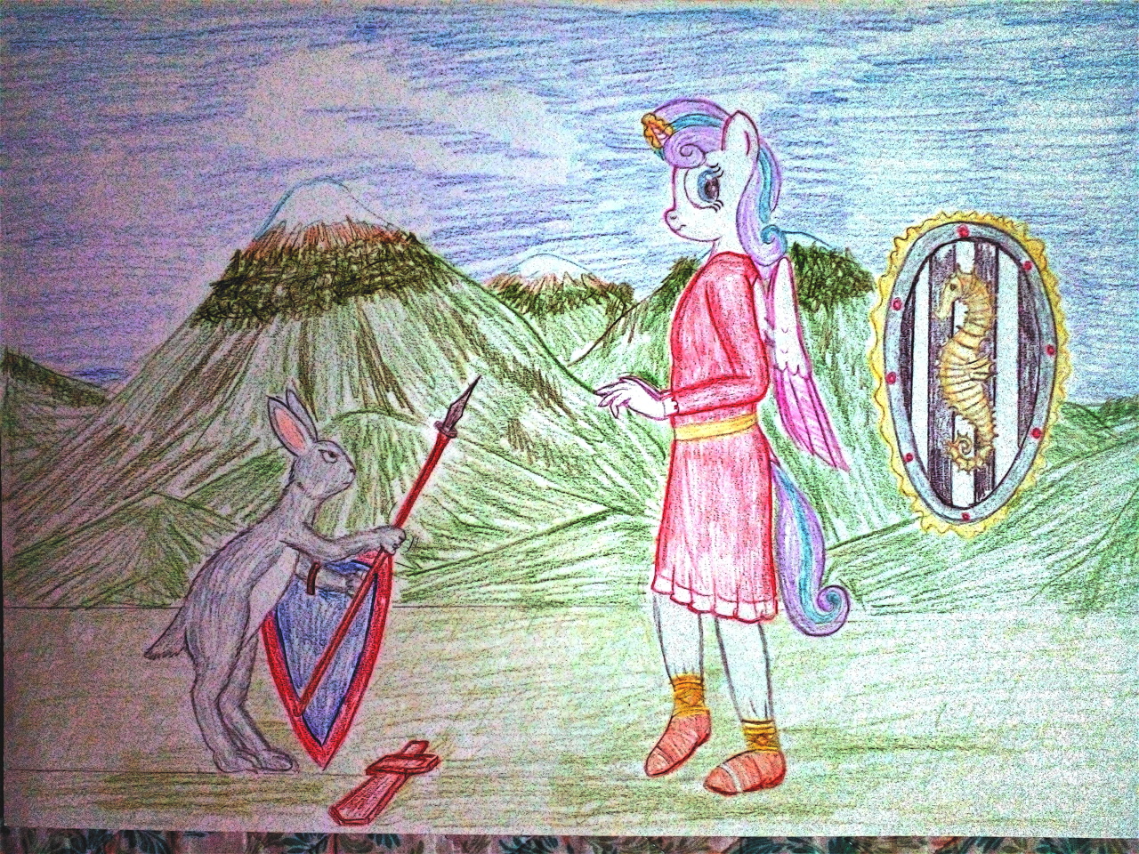 #2941148 - safe, artist:mildgyth, derpibooru exclusive, princess flurry ...