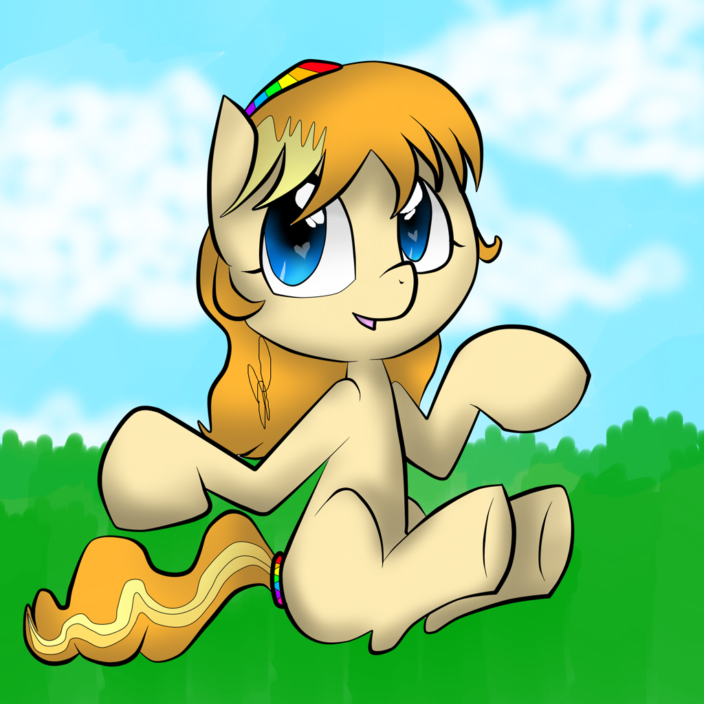 #2941164 - safe, artist:meotashie, oc, oc only, oc:golden catrina, earth pony, pony, earth pony ...