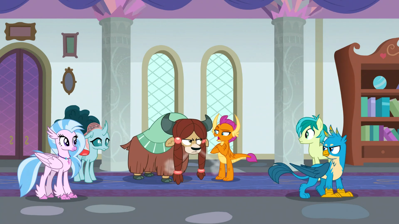 #2942128 - safe, screencap, gallus, ocellus, sandbar, silverstream ...