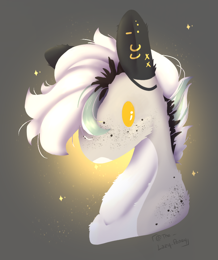 #2942331 - safe, artist:thelazyponyy, oc, oc only, pony, bust, ear ...