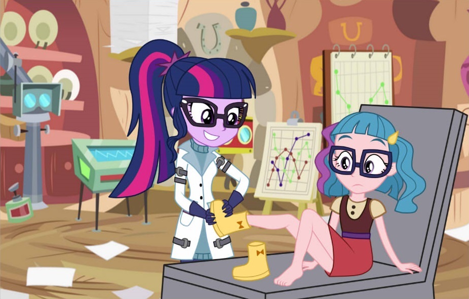 #2943211 - safe, artist:osiel-alex, edit, sci-twi, technicolor waves, twilight sparkle, human ...