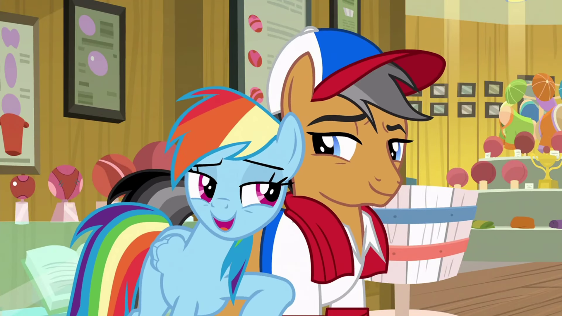 #2944030 - safe, screencap, quibble pants, rainbow dash, earth pony ...