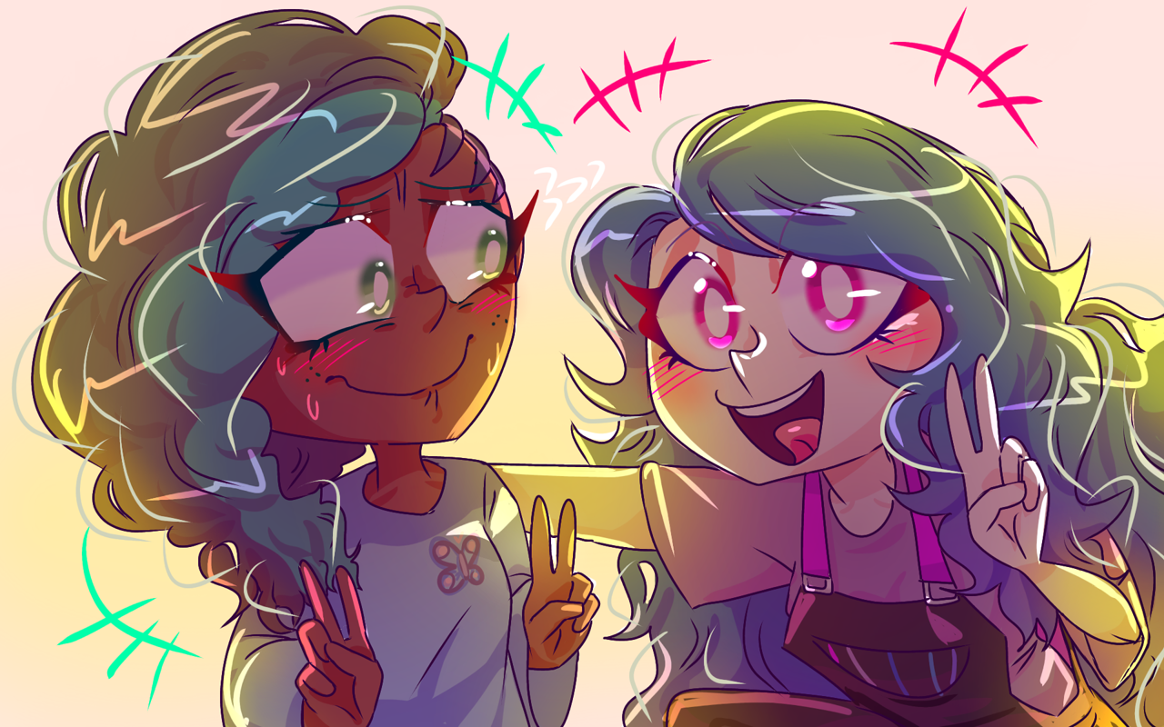 #3018616 - safe, artist:jully-park, izzy moonbow, misty brightdawn ...