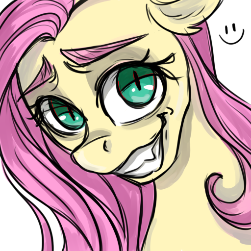 #3024247 - safe, artist:serzjikfainyi, fluttershy, pony, g4, bust ...