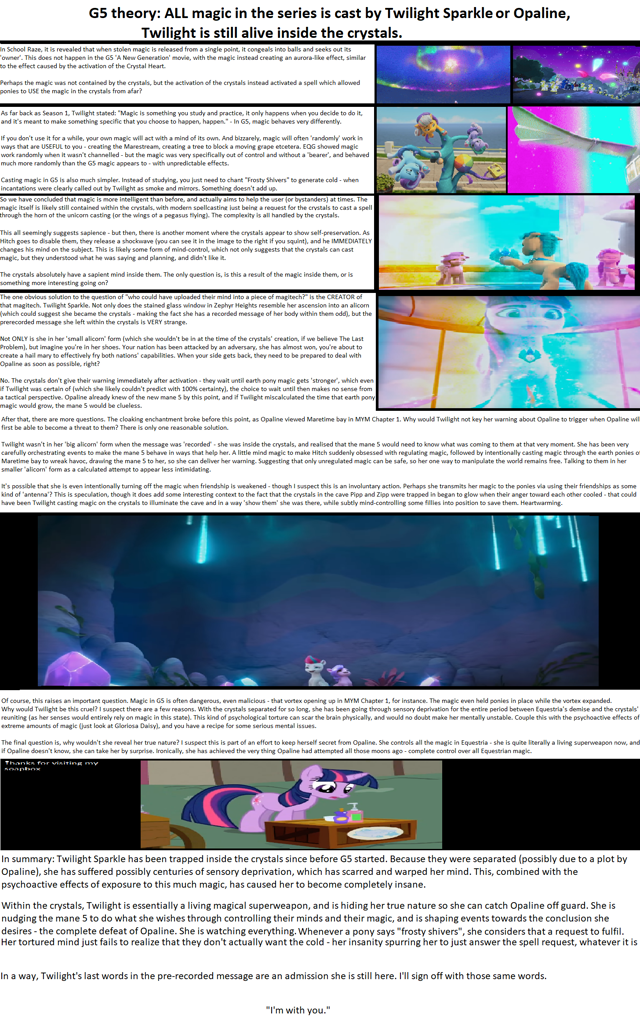 #3024605 - safe, edit, edited screencap, screencap, chancellor neighsay, glory (g5), hitch ...