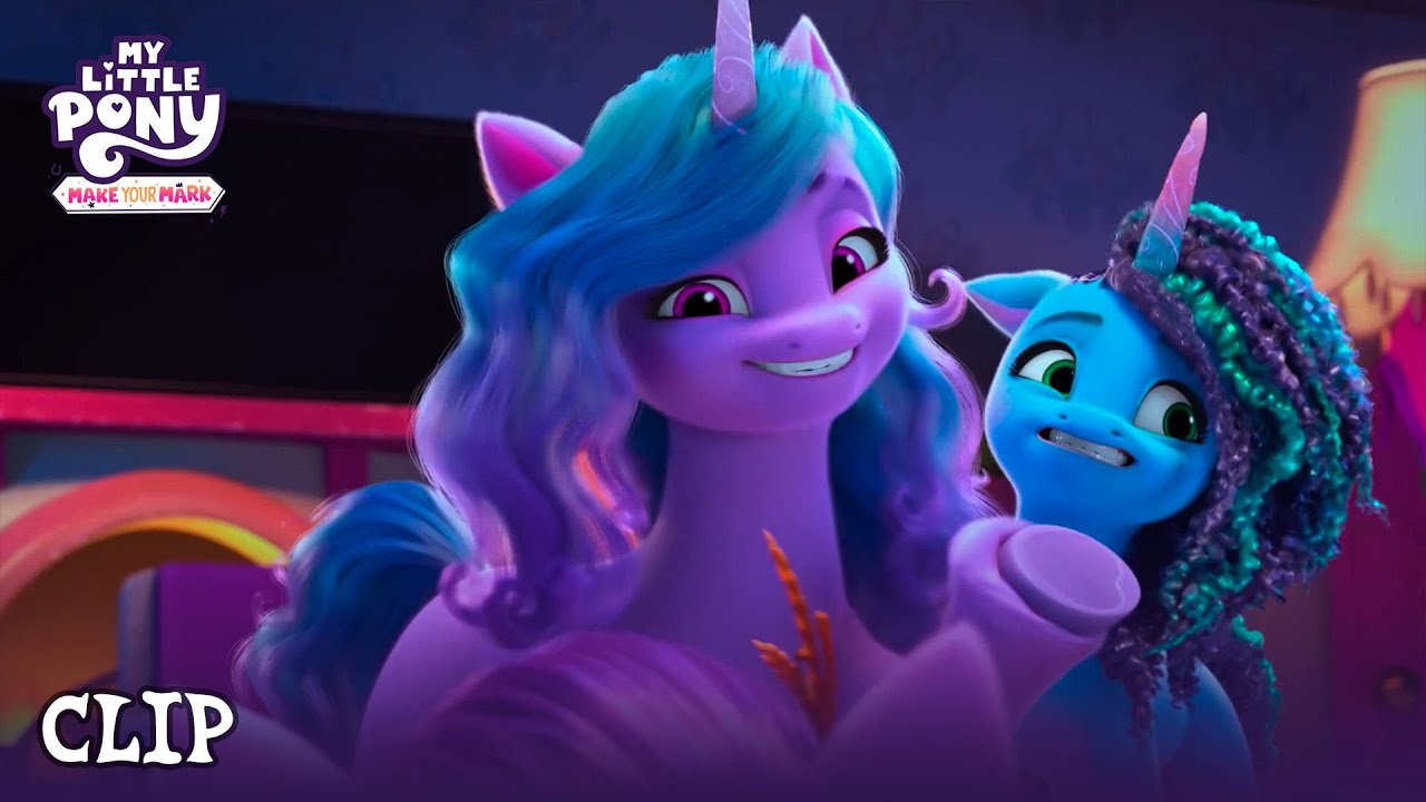 #3024634 - safe, screencap, izzy moonbow, misty brightdawn, pipp petals, pegasus, pony, unicorn ...