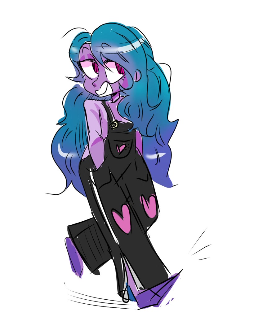 #3025637 - safe, artist:jully-park, izzy moonbow, human, equestria ...