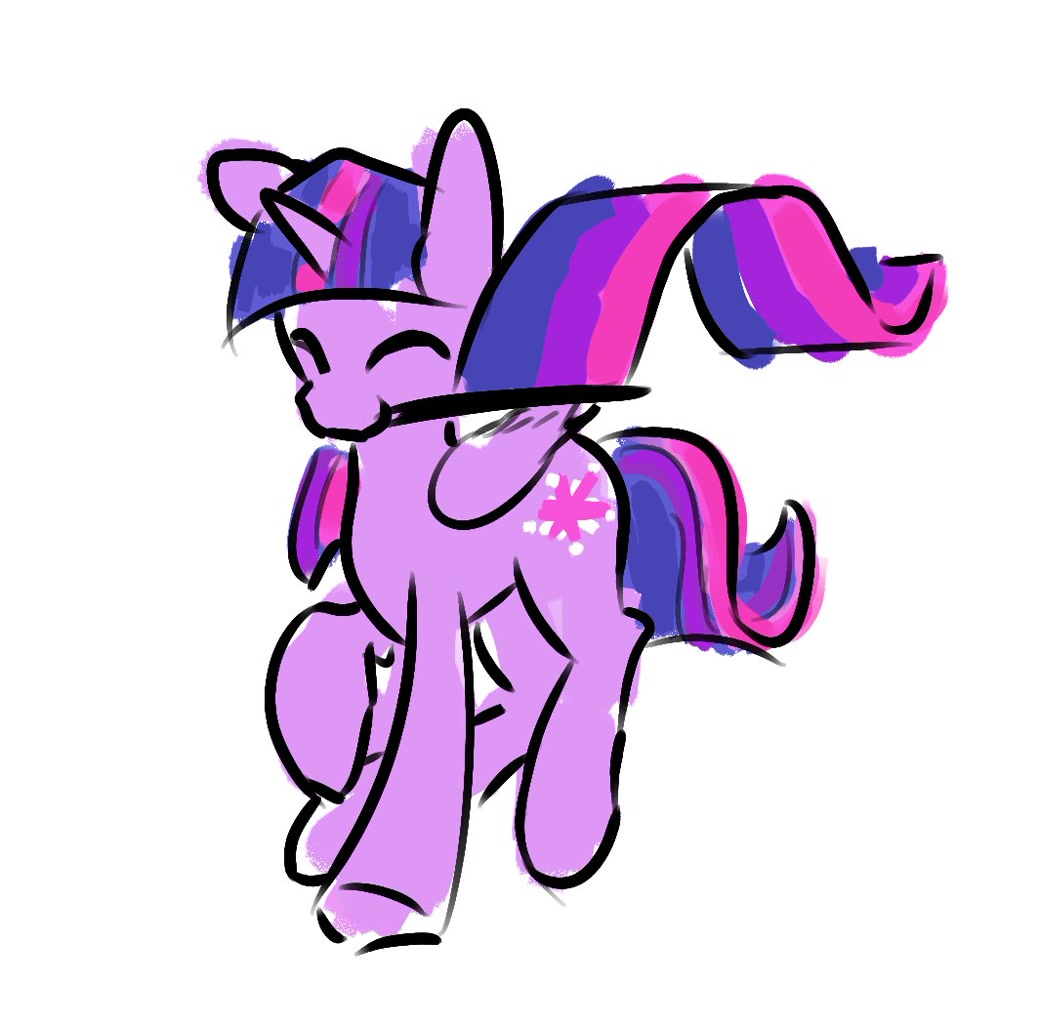 #3025674 - safe, artist:manicpanda, twilight sparkle, alicorn, pony, g4 ...