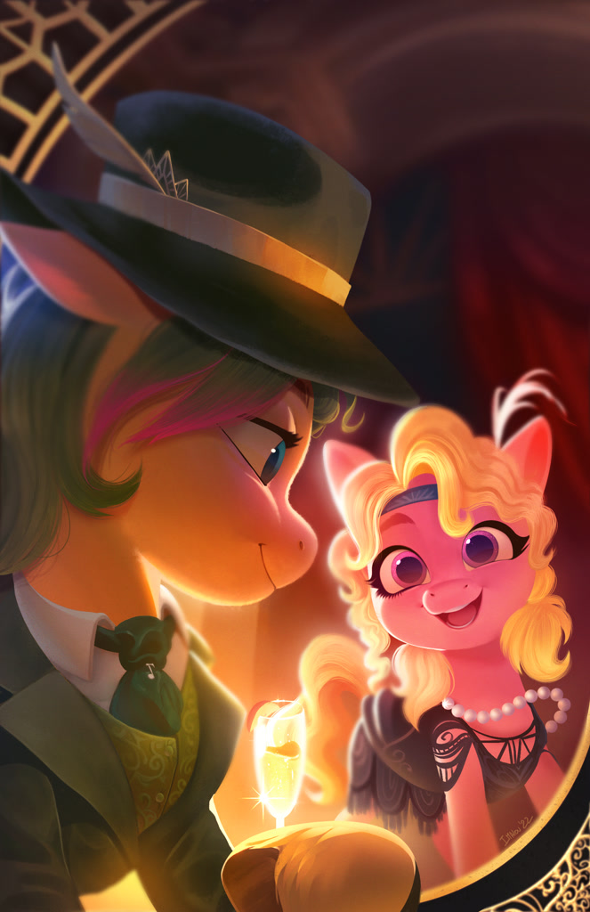 #3026662 - safe, artist:imalou, oc, oc only, oc:harmonic tune, oc ...