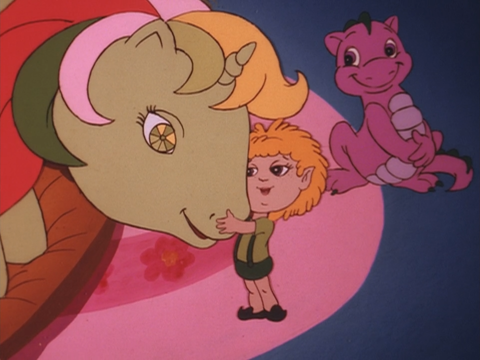 #3027908 - safe, screencap, maeve, mimic (g1), spike (g1), dragon, elf ...