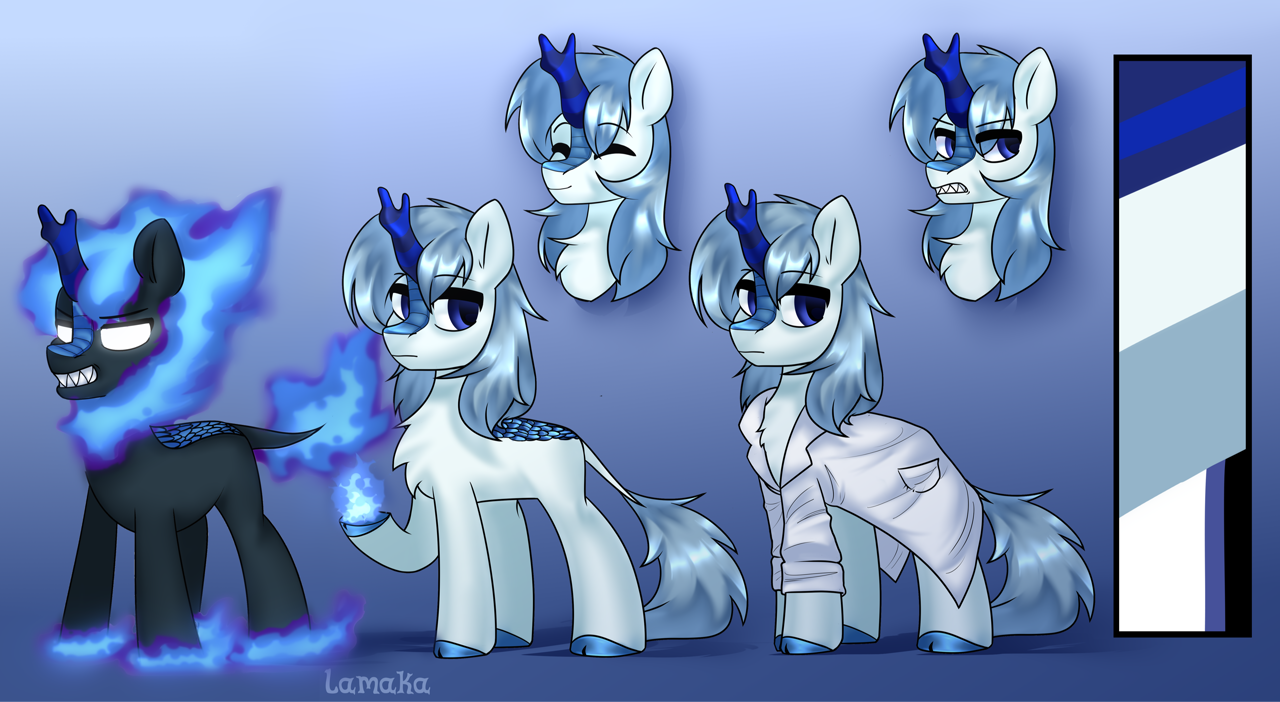 #3028861 - safe, artist:lamaka, oc, oc only, oc:frosty tundra, kirin, nirik, commission, kirin ...