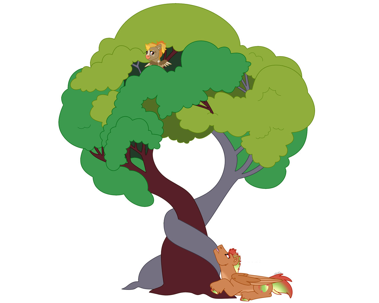 #3029627 - safe, artist:itstechtock, oc, oc only, oc:nutmeg apple, oc ...