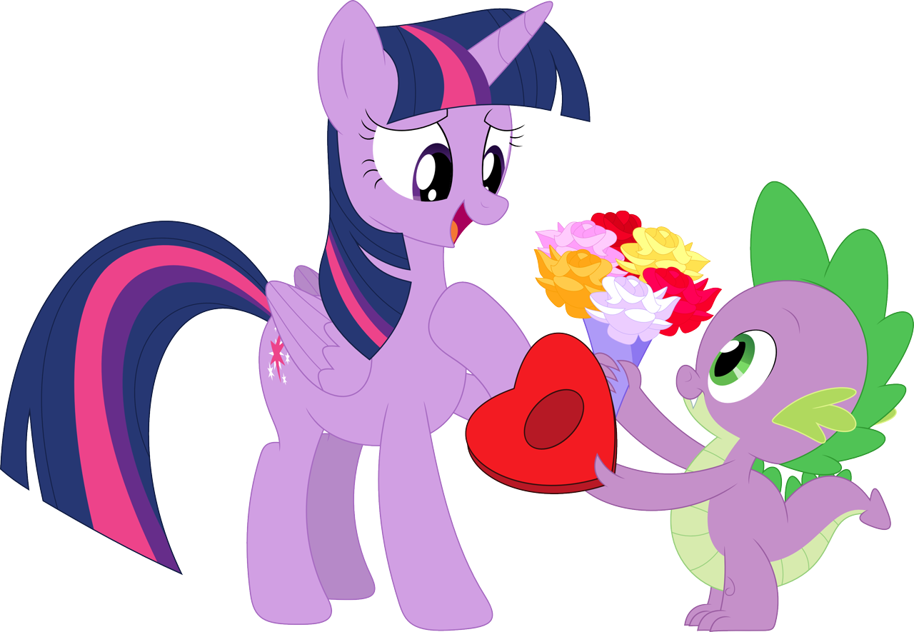 #3019195 - safe, artist:porygon2z, spike, twilight sparkle, alicorn ...